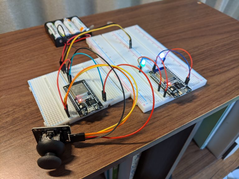 Esp32同士でシリアル無線通信をして,無線lチカ・光量制御をしてみる(arduino Ide使用) Remmas Laboratory